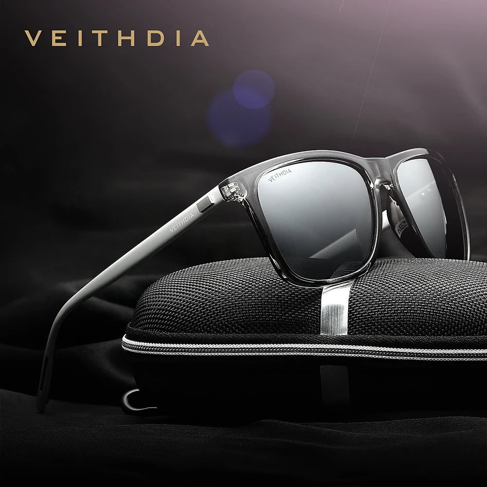 Brand Sunglasses Retro Aluminum+Tr90 Sunglasses Polarized Lens Vintage ...